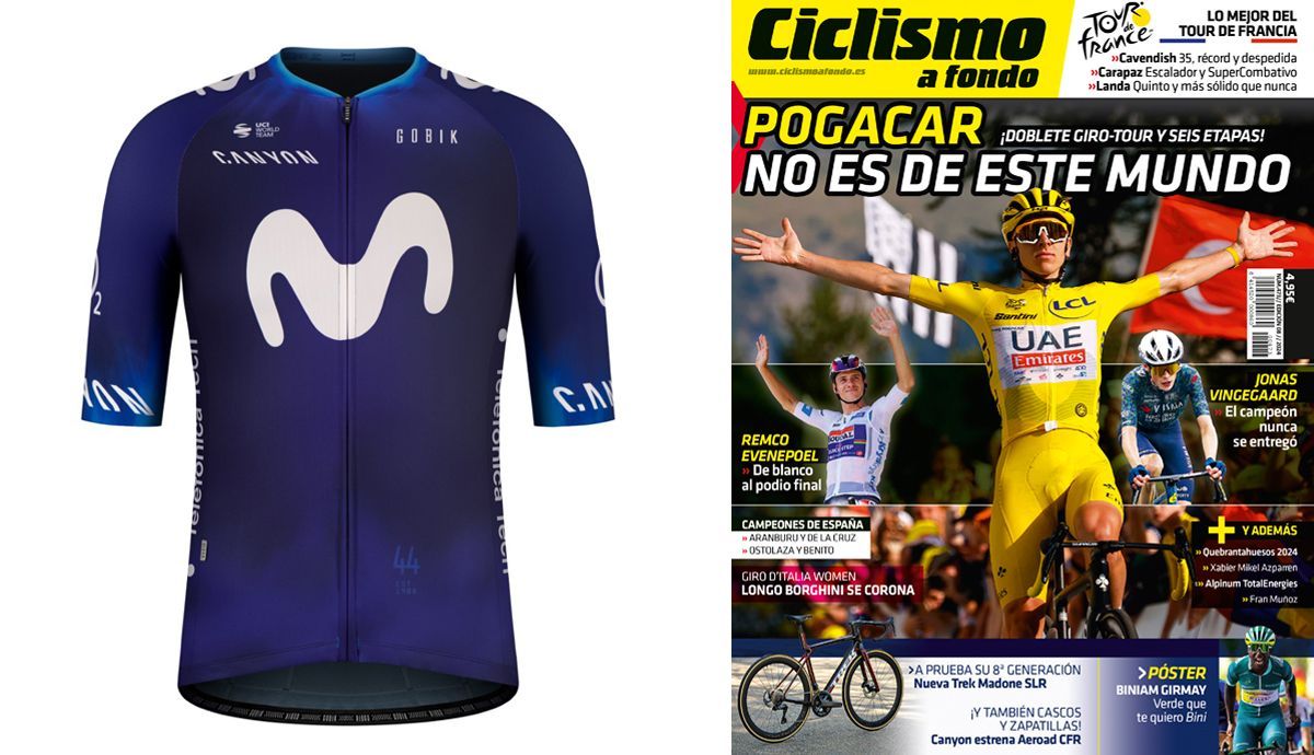 Consigue el maillot del Movistar Team con tu suscripción...