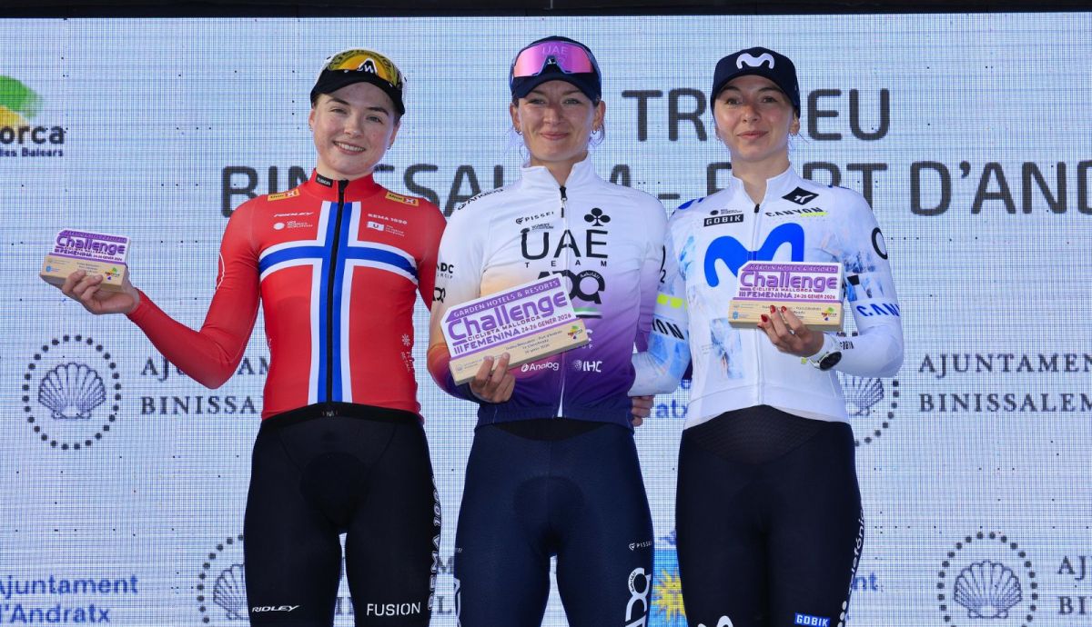Karlijn Swinkels gana en Andratx y da al UAE su segunda v...