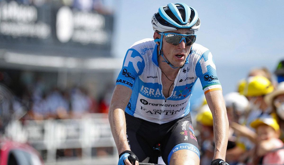 Dan Martin abandona el Dauphiné por fractura en el sacro