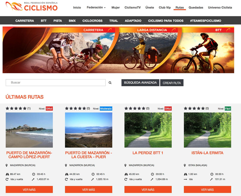 Nacen las Rutas en Bici Yo Soy Ciclista
