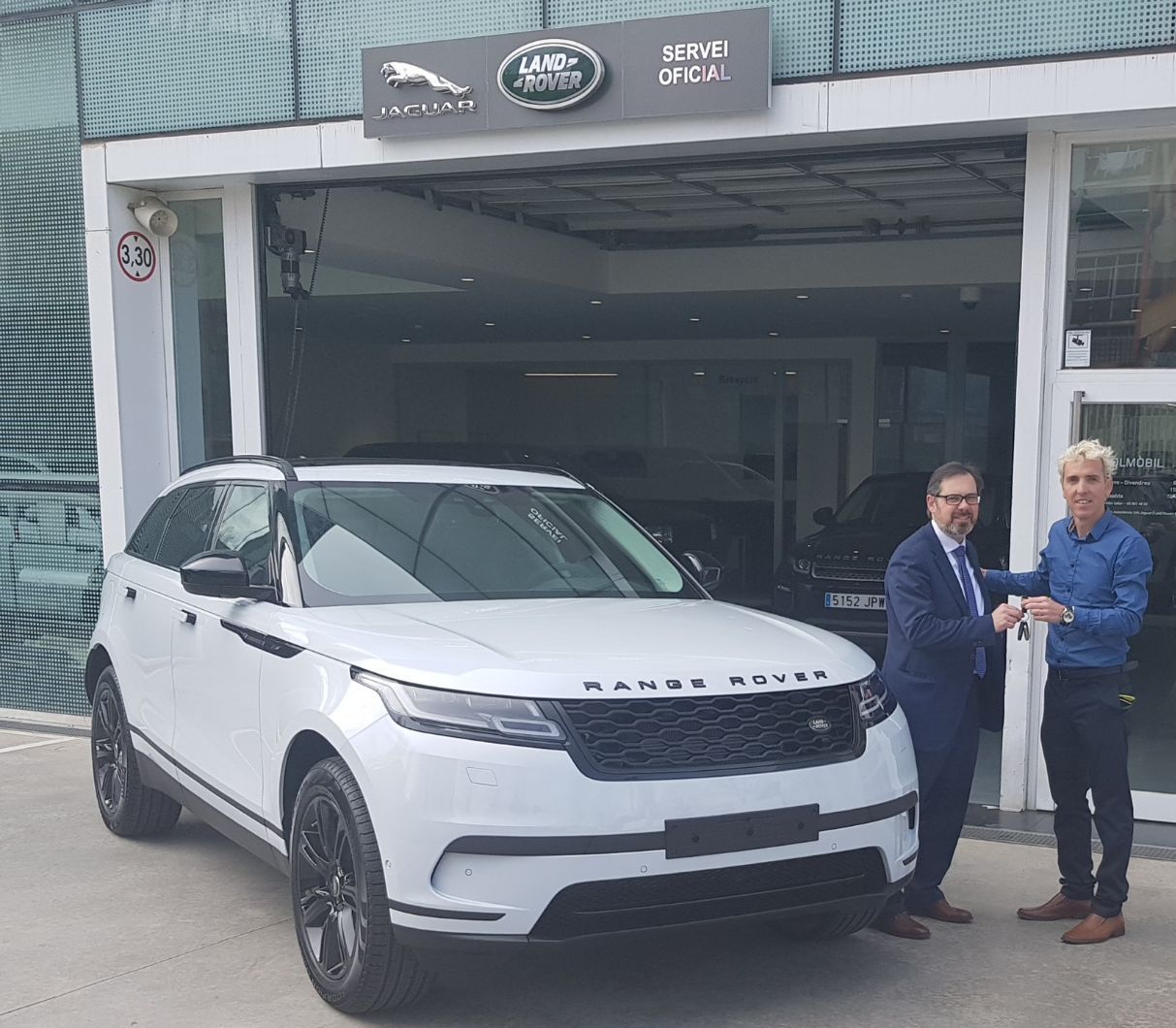 El nuevo Range Rover Velar, el coche elegido por José Luis Blanco